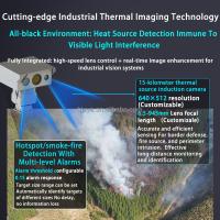 China Long Range Thermal Camera Vehicle Mounted Surveillance Infrared Thermal Camera Cheap Ptz Camera for sale