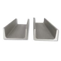 China 316 310S 316L Stainless Steel U Channel ASTM BS GB JIS Standard 50x37x4.5mm for sale