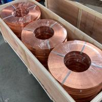 China ASTM C22000 Red Copper Coil 0.1mm-200mm Thickness Copper Strip for Industrial Use for sale