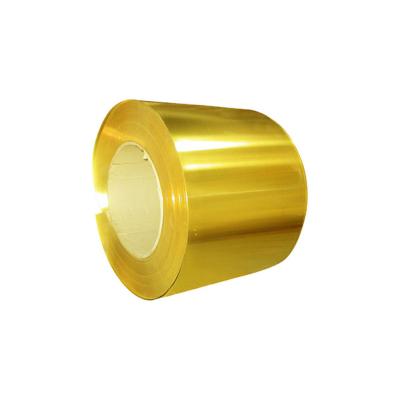 China ASTM 1020mm Width C2680 C2600 C2800 Brass Strip Coil Foil 0.1-3mm Thickness for sale
