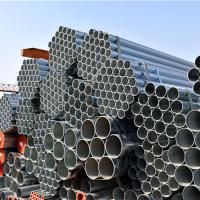 China ASTM Pre Galvanized Steel Pipe , A106 A333 A53 Gi Round Tube For Construction for sale