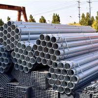 China ASTM Pre Galvanized Steel Pipe , A106 A333 A53 Gi Round Tube For Construction for sale