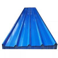 China Z275 Color Coated Corrugated Metal Roofing Sheet 1250mm Zinc Galvanized Steel Tile Coil for sale