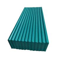 China Z275 Color Coated Corrugated Metal Roofing Sheet 1250mm Zinc Galvanized Steel Tile Coil for sale