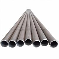 China ASTM A53 Black Iron Pipe , Welded Sch40 Steel Pipe For Building Material for sale