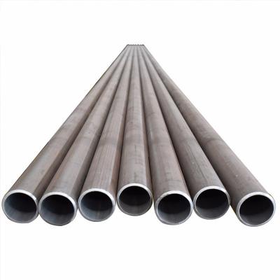 China ASTM A53 Black Iron Pipe , Welded Sch40 Steel Pipe For Building Material for sale