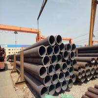 China ASTM A53 Black Iron Pipe , Welded Sch40 Steel Pipe For Building Material for sale