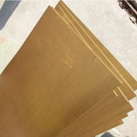 China ASTM JIS C1100 H62 H65 Polished Brass Sheet Plate 0.1mm to 200mm Thick for sale