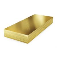China ASTM T2 H65 H62 C1100 Brass Flat Plate Sheet 0.8mm-80mm Thick 10mm-2000mm Wide for sale