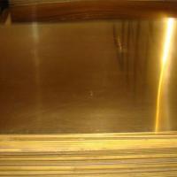 China ASTM H63 C27200 CuZn37 Brass Plate Sheet 1mm 1.5mm Thickness for sale