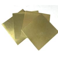 China Customized Brass Sheet Plate 0.8mm to 6mm Thickness H62 H65 C1100 C1220 for Decorative Use for sale