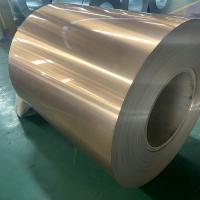 China Prepainted Galvalume Steel Coil G550 AZ150 RAL 5005 0.18-2.0mm for sale