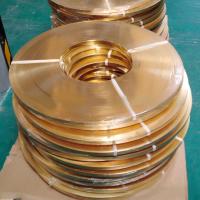 China ASTM Brass Coil Lead-Free Environmental Protection Brass Belt Copper Coil for sale
