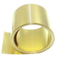 China ASTM C22000 H90 Brass Strip Coil 1.0mm Thick Brass Rolled Foil Strip 2500mm Width for sale