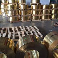 China Mill Polished Copper Brass Metals Strip Roll JIS ASTM Standard for sale