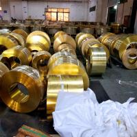 China C2680 Copper Brass Strip Coil 0.6mm H59 H62 H80 H96 2-2500mm Width for sale
