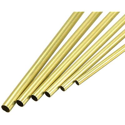 China H68 H70 H80 Hollow Brass Tube Round Straight 2mm-910mm OD for Heat Meter for sale