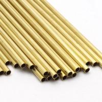 China H68 H70 H80 Hollow Brass Tube Round Straight 2mm-910mm OD for Heat Meter for sale