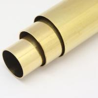 China H68 H70 H80 Hollow Brass Tube Round Straight 2mm-910mm OD for Heat Meter for sale