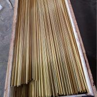 China Hollow Thin Wall Copper Brass Tube H59 H62 6mm to 2500mm Diameter for Industrial Use for sale