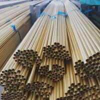 China Thick Wall Brass Tube CuZn35 CuZn37 C43400 0.3-80mm Wall Thickness for HVAC for sale