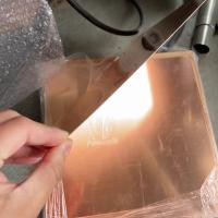 China C10100 Pure Copper Sheet Cathode 99.99% Copper Plate 0.1mm-500mm Thick Mill Polished Bright Surface for sale