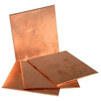 China Industrial 1.5 mm Pure Copper Sheet Plate ASTM C11000 C12000 C10100 for sale