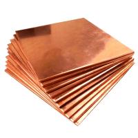 China 99.99 Pure Copper Flat Roofing Cathode Plate C11000 C10200 0.3-100mm Thickness for sale