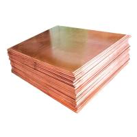 China 99.99 Pure Copper Flat Roofing Cathode Plate C11000 C10200 0.3-100mm Thickness for sale