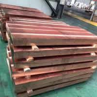 China 99.99 Pure Copper Flat Roofing Cathode Plate C11000 C10200 0.3-100mm Thickness for sale