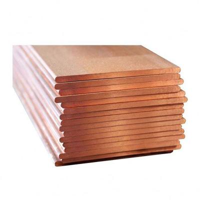 China C11000 C12200 C21000 Copper Brass Metals , Polished Copper Cathode Plates for sale