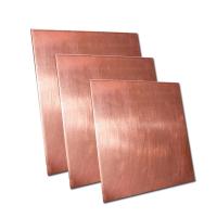 China C11000 C12200 Red Copper Plate Sheet 0.1-20mm Thickness JIS ASTM Standard Decoration for sale