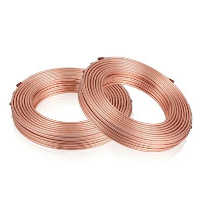 China Refrigeration Copper Tube 6m Length 1/4 Hard ASTM B75M for AC and Refrigerator for sale