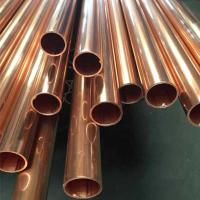China Refrigeration Copper Tube 6m Length 1/4 Hard ASTM B75M for AC and Refrigerator for sale