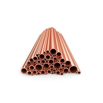 China 99.9% Pure Copper Tube C12200 C11000 0.2-120mm Wall Thickness for Heat Exchanger for sale
