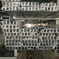 China Square Rectangular Aluminum Pipe Tube Extruded With 6063 T5 6061 T6 Material for sale