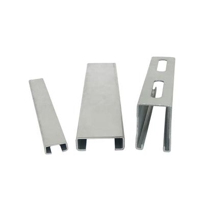 China Hot Dip Galvanized C Channel Steel Q235B Q345B DX51D 5-12m Length for Building for sale