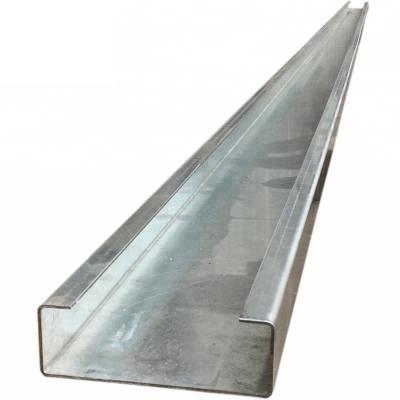 China Galvanized Steel U Channel C Channel Structural Steel ASTM Standard 0.1-100mm Thickness for sale