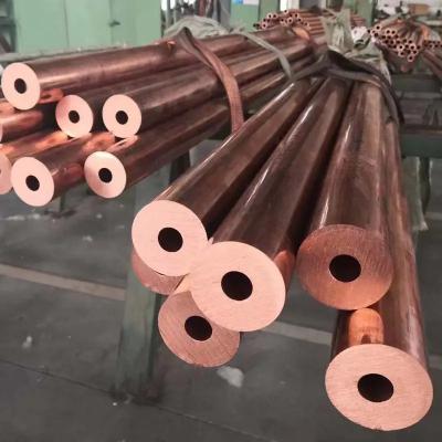 China ASTM Hollow Copper Brass Pipe Tube CuZn37 CuZn40 0.2-120mm OD 2-914mm for sale