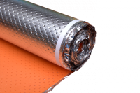 China IXPE Foam Flooring Vapor Barrier Soundproof Silver Underlay For Laminate Flooring for sale