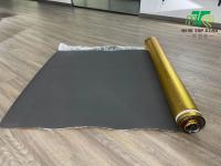 China EVA Acoustic Laminate Flooring Underlayment 110kg/M3 Golden Foil 3mm ISO for sale