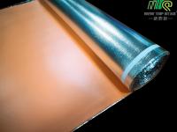 China Orange Moisture Resistant Underlay PE Film For Laminate Flooring for sale