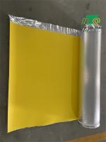 China Yellow IXPE Foam Underlay 200sqft/Roll Silver Vapor 3-In-1 Flooring Underlayment for sale