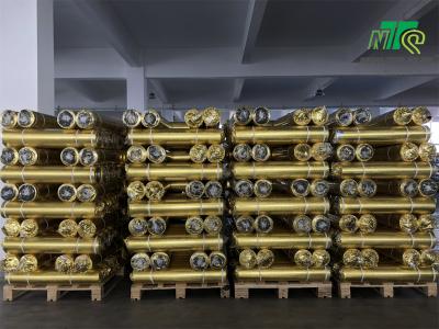 China 110kg/m3 EVA Acoustic Floor Underlayment 200sqft/roll With Golden Film Coating for sale
