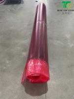 China Shield Padding Laminate Foam Underlay , Red Rubber Carpet Underlay For Floating Flooring for sale