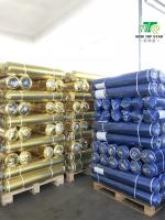China 110kg/m3 EVA Acoustic Floor Underlayment 200sqft/roll With Golden Film Coating for sale