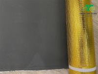 China 110kg/m3 EVA Acoustic Floor Underlayment 200sqft/roll With Golden Film Coating for sale