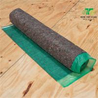 China 3mm Blue Non Woven Fabric Felt Roll Recycled Fibers For Engineered Wood for sale