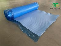 China 20kg/m3 Thermal Insulation Laminate Flooring Underlayment With Blue Single Foam for sale