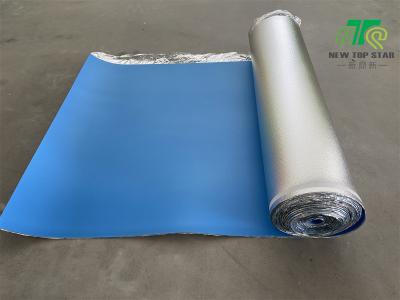 China IXPE Foam Acoustic Floor Underlayment Soundproof 6 Mil Vapor Barrier Underlayment for sale